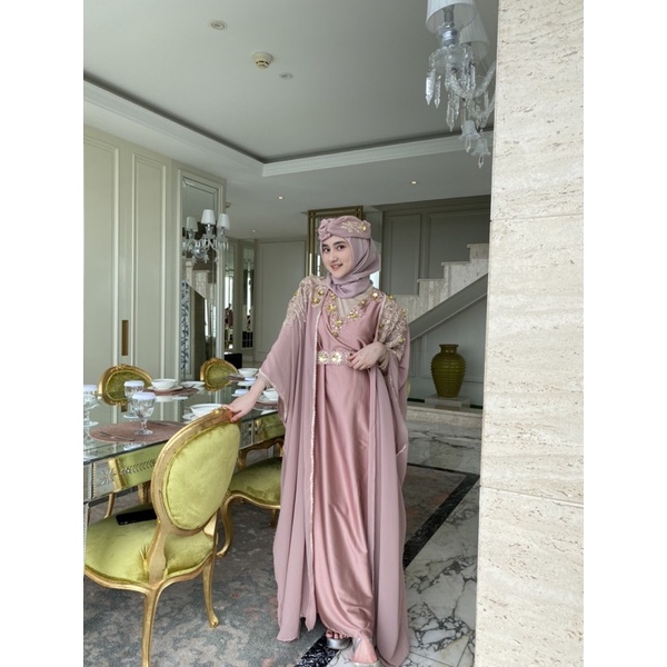 Jual READY STOCK ALARA ABAYA FREE MANSET TURBAN DAN BELT | Shopee Indonesia