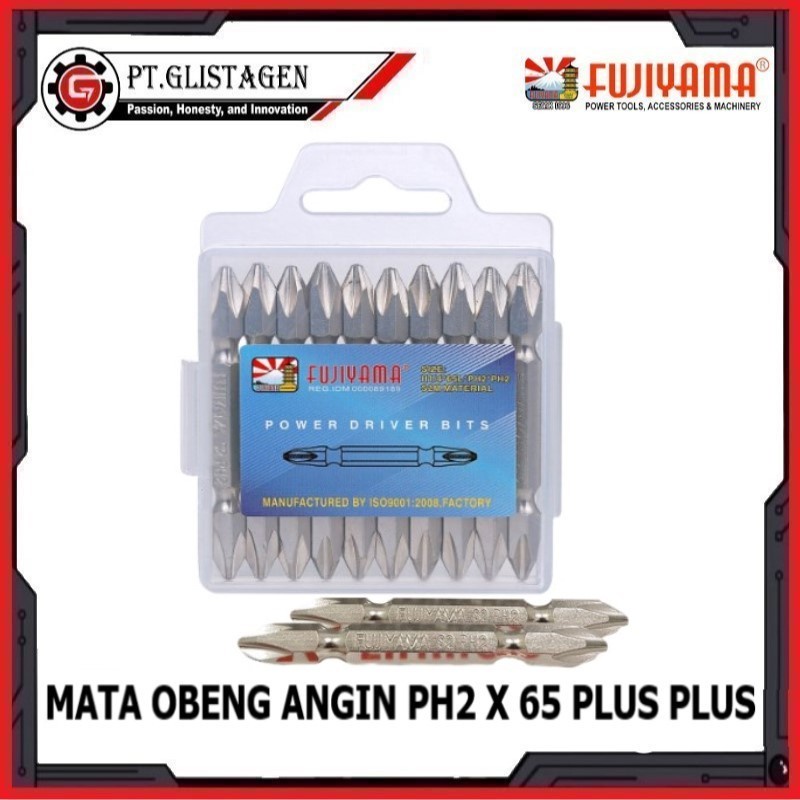 Jual Mata Obeng Angin PH2 Plus Plus Screwdriver Bits Magnet 65MM ...