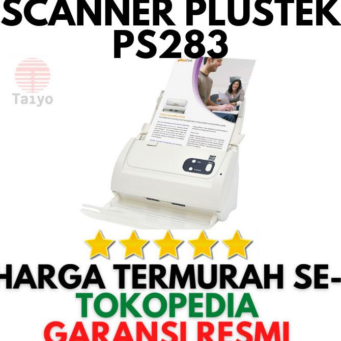 Jual Scanner Plustek SmartOffice PS283 / PS 283 / PS-283 / Garansi ...