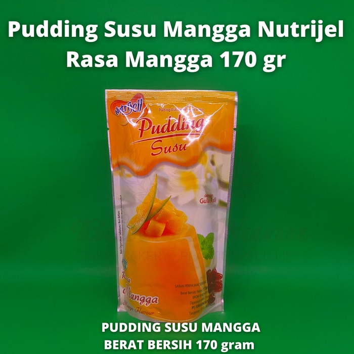 Jual Pudding Susu Mangga Nutrijel Rasa Manga 170 gr | Shopee Indonesia