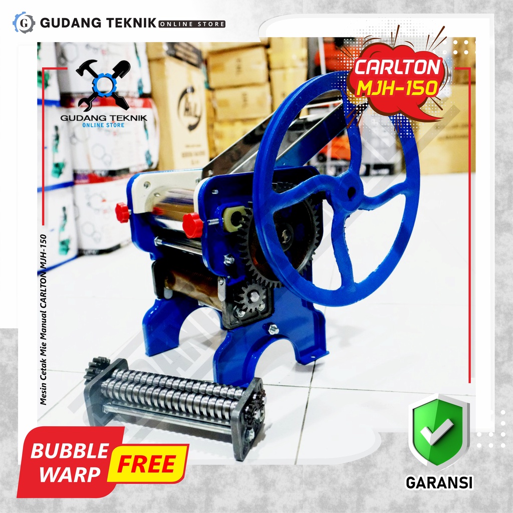 Jual Carlton MJH150 / Gilingan Mie Manual - Mesin Cetak Mie Manual / Noodle Maker | Shopee Indonesia