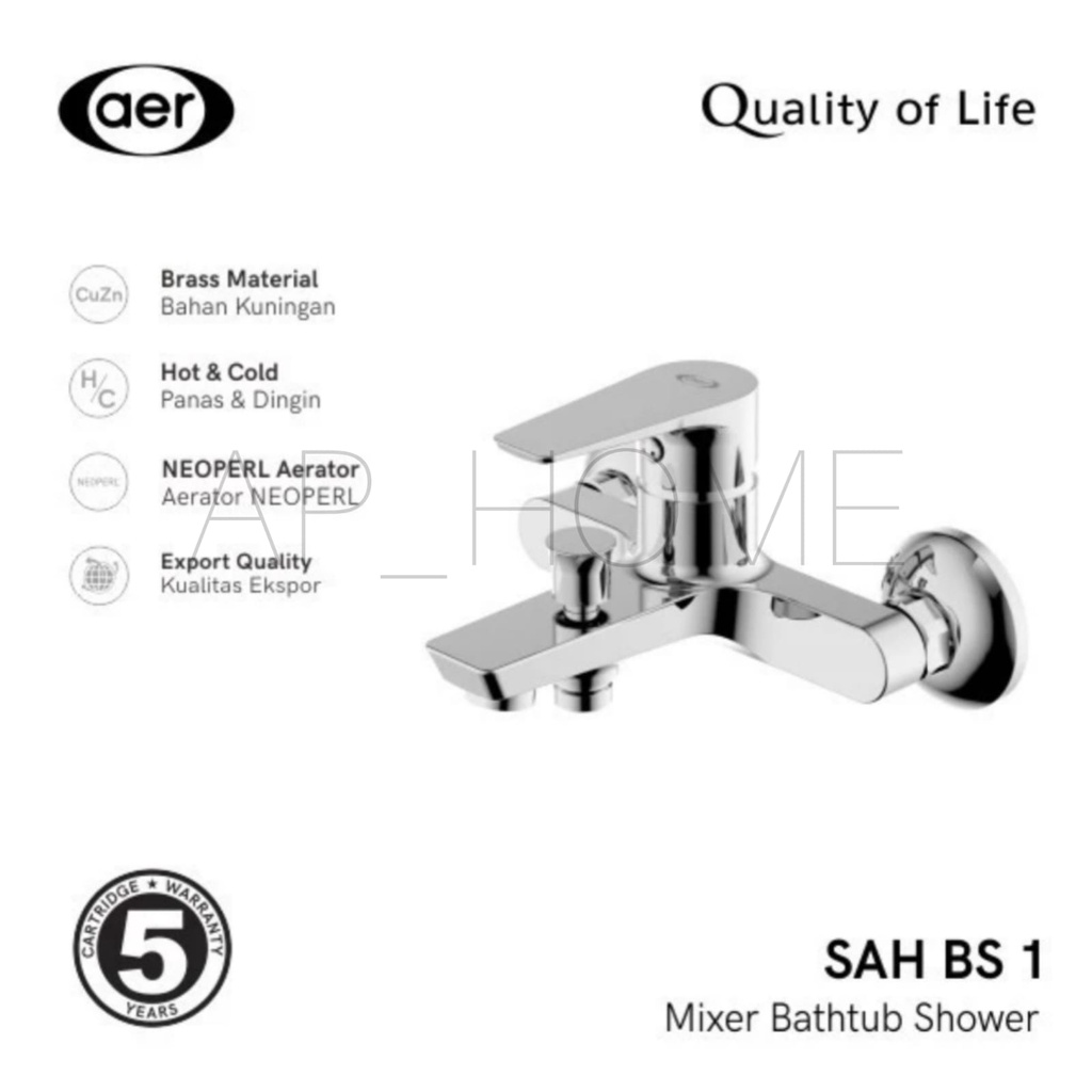 Jual Kran Bathtub / Kran Panas Dingin / Kran Double AER SAH SH 1 ...