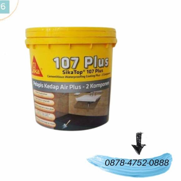 Jual sika top 107 plus 4kg (2 komponen) pelapis kedap air | Shopee ...