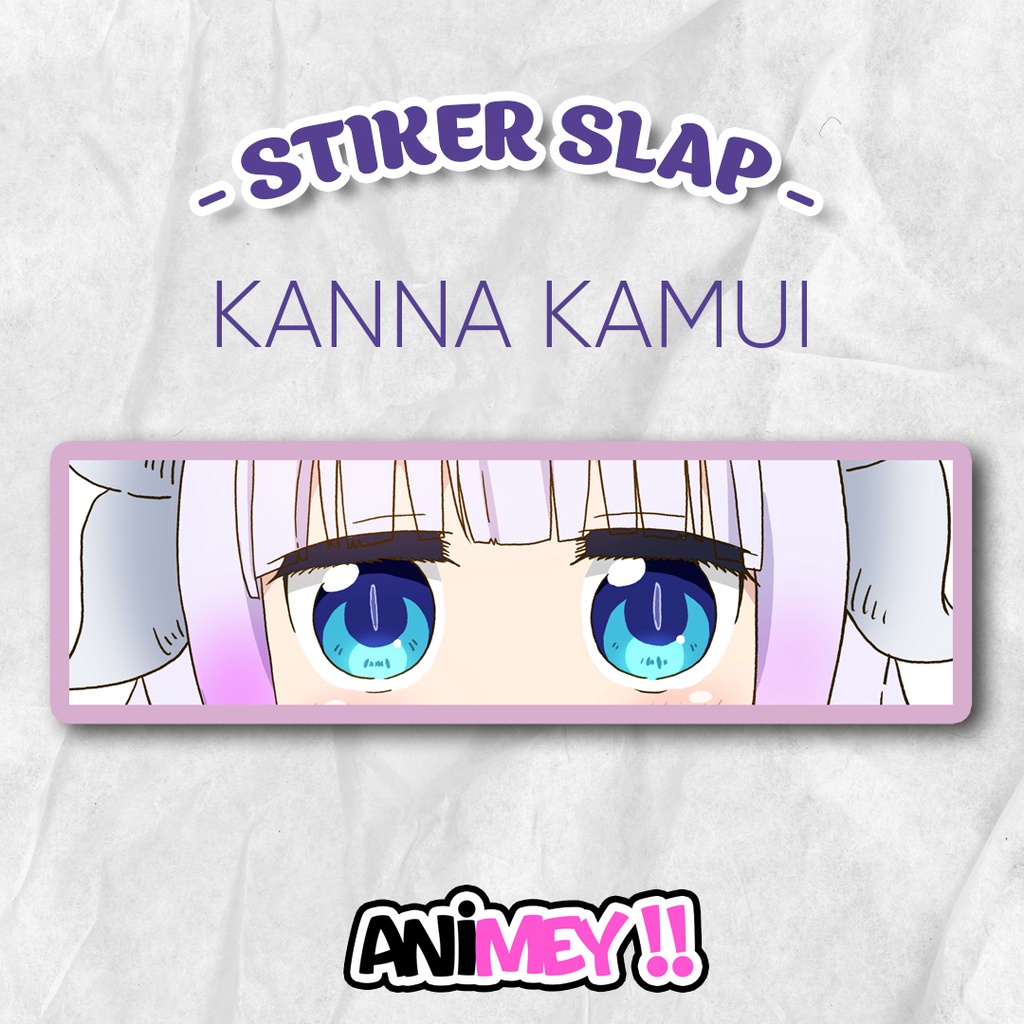 Jual Stiker Slap Kanna Kamui Anime / Sticker Waterproof | Shopee Indonesia