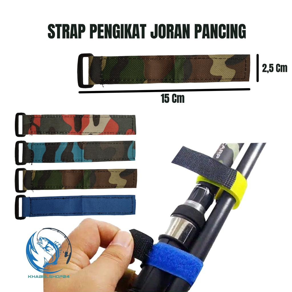 Jual Strap Pengikat Joran Pancing Pengikat Kabel Tali Pengikat ...