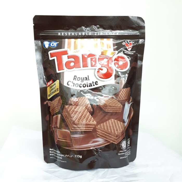 Jual TANGO WAFER ROYAL CHOCOLATE 100GR | Shopee Indonesia