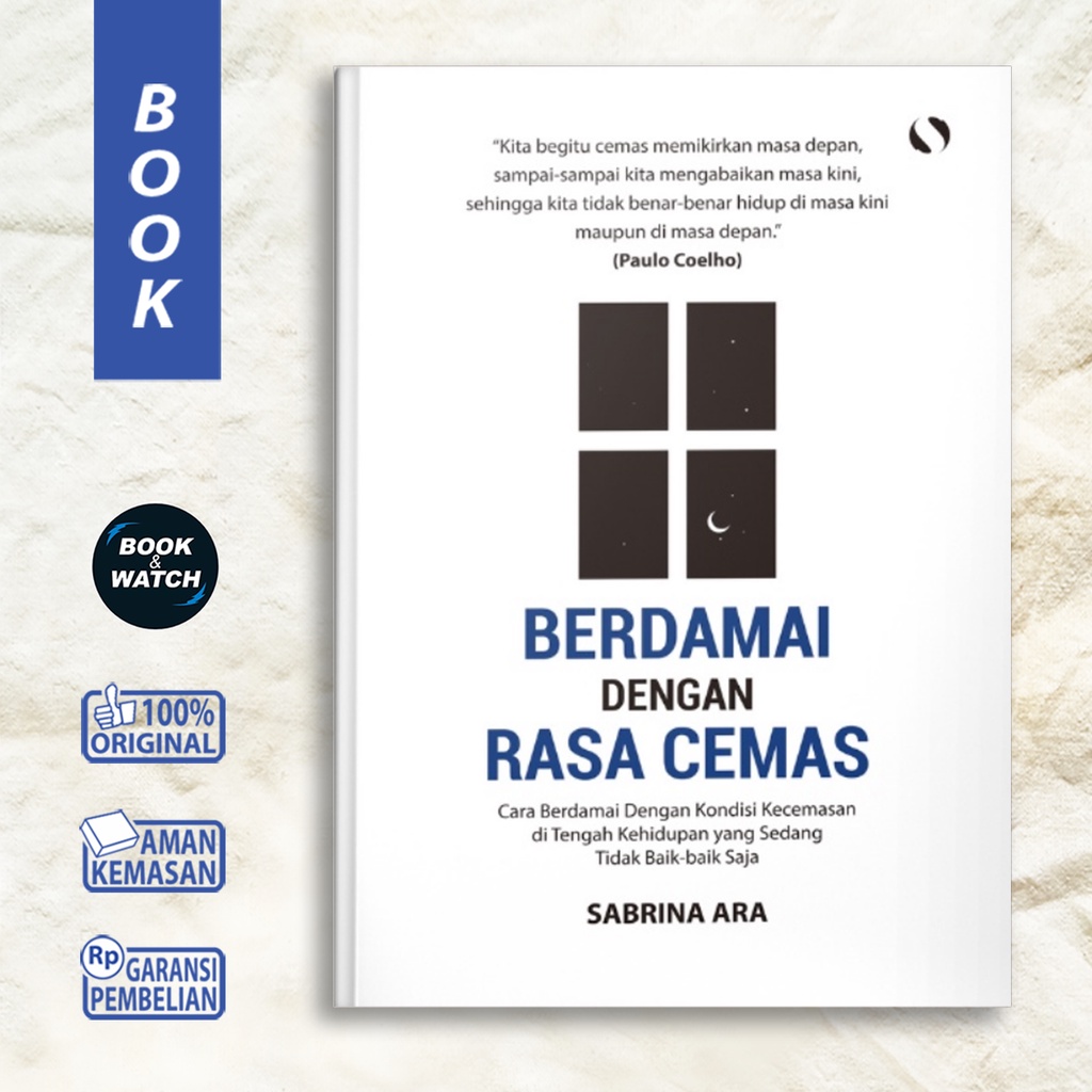 Jual Buku Motivasi Psikologi Berdamai Dengan Rasa Cemas Self Improvement Pengembangan Diri ...