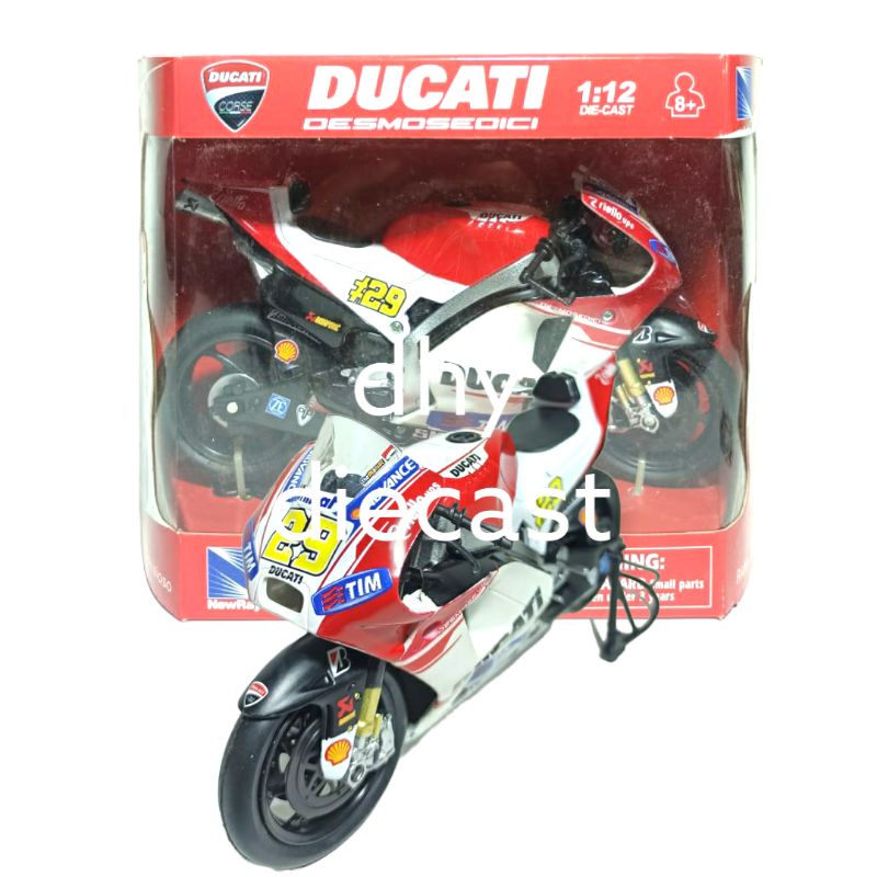 Jual Miniatur DieCast motor gp ducati desmosedici iannone | Shopee ...