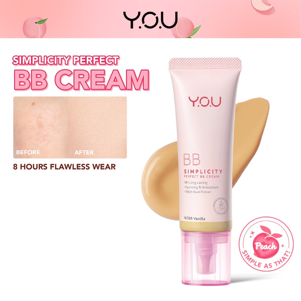 Jual [NEW] YOU Simplicity Perfect Glow BB Cream | Tahan Lama | Skin ...