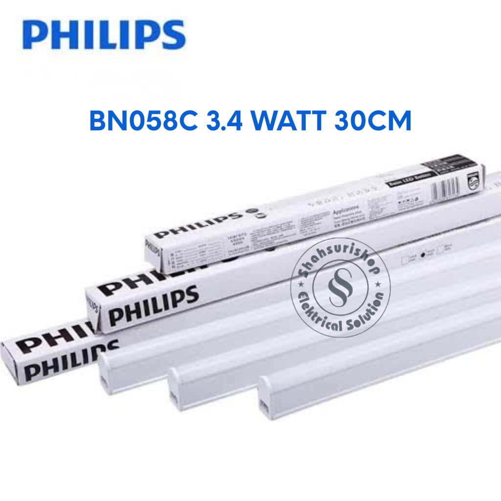 Jual PHILIPS T5 BN058C LAMPU LED BATTEN TRUNKABLE 3.4 WATT 30CM | Shopee Indonesia