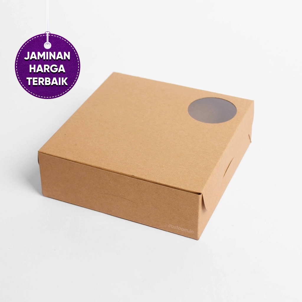 Jual 15155 Kardus Snack Hole uk.15x15x5 cm - Kemasan Snack Hole - Food ...