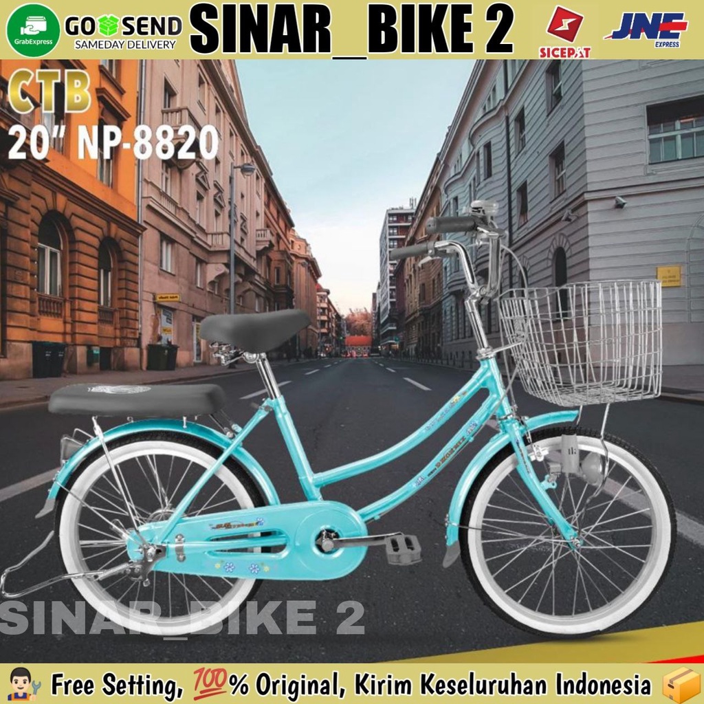 Jual Sepeda Keranjang Dewasa Ukuran 20 , 24 & 26 Inch New PHOENIX NP ...