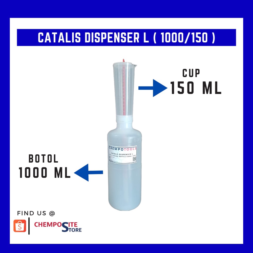 Jual CATALIS DISPENSER L 1000/150 / ALAT UKUR CAIRAN | Shopee Indonesia