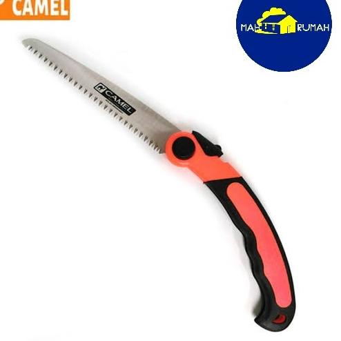 Jual Gergaji Kayu Lipat Portabel Folding Saw Dahan Bonsai Pohon - CAMEL | Shopee Indonesia
