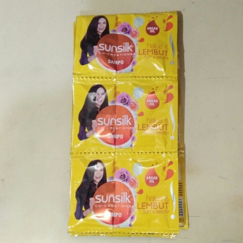Jual Sampo Sunsilk Kuning Soft & Smooth - Sachet | Shopee Indonesia