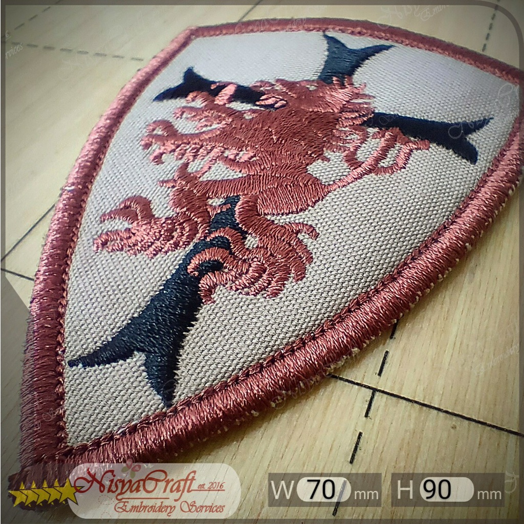 Jual NCEP0102-00522 US NAVY SEAL Lion Cross Crusader | NAVY SEALS TEAM 6 SQUADRON | Badge Patch ...