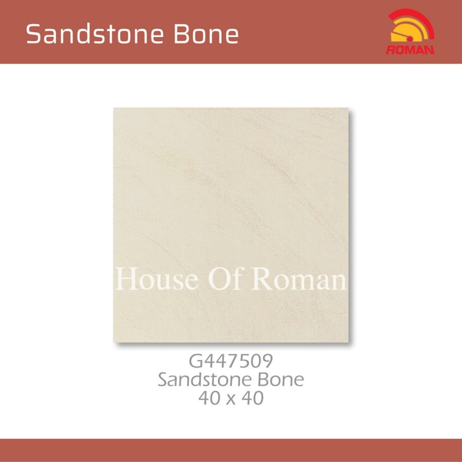 Jual ROMAN KERAMIK SANDSTONE BONE 40X40 G447509 (ROMAN HOUSE OF ROMAN ...