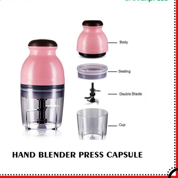 Jual Blender Capsule Cutter Quatre Serbaguna Hand Blender Press ...