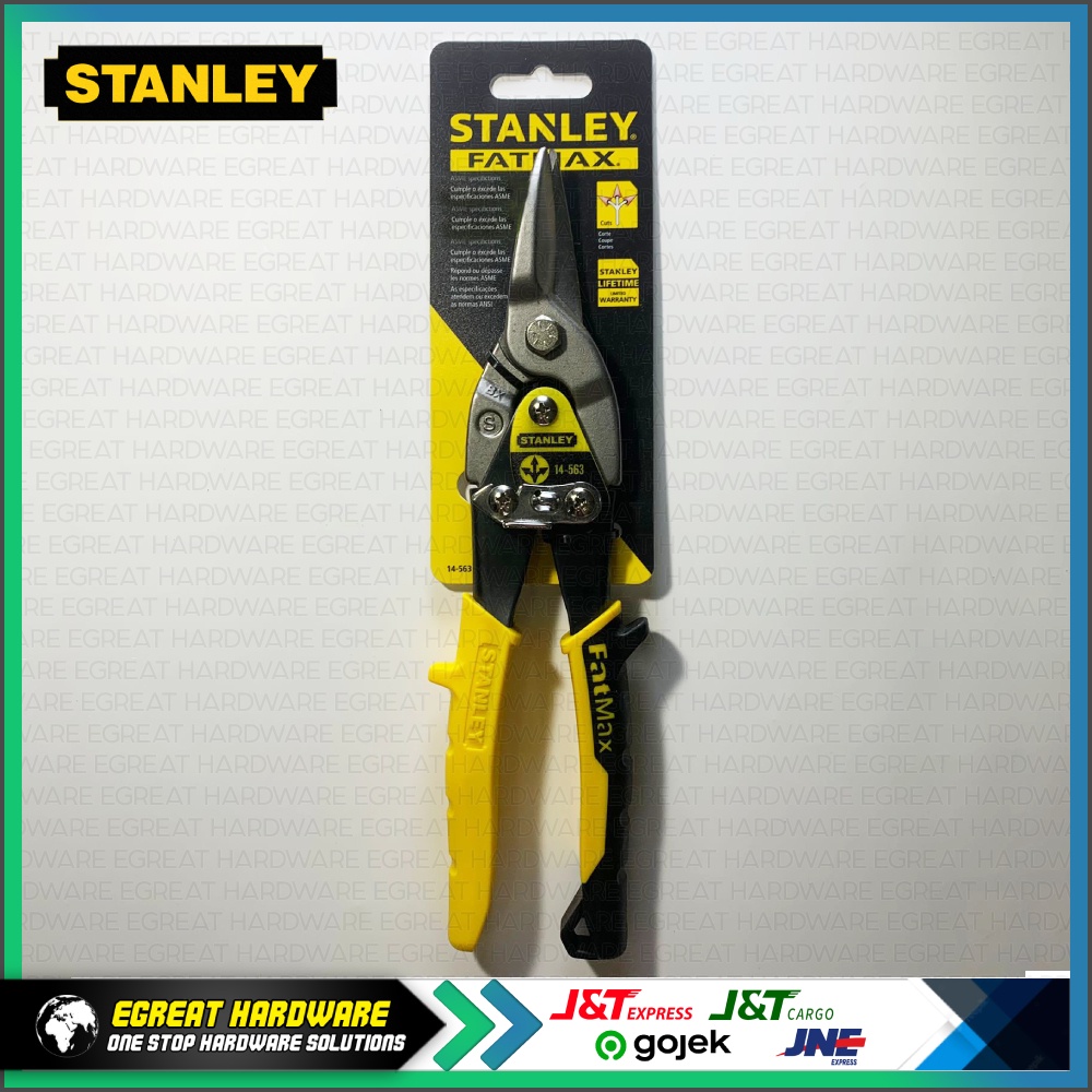 Jual Stanley 14-563 Fatmax Straight Cut Aviation Snips | Shopee Indonesia