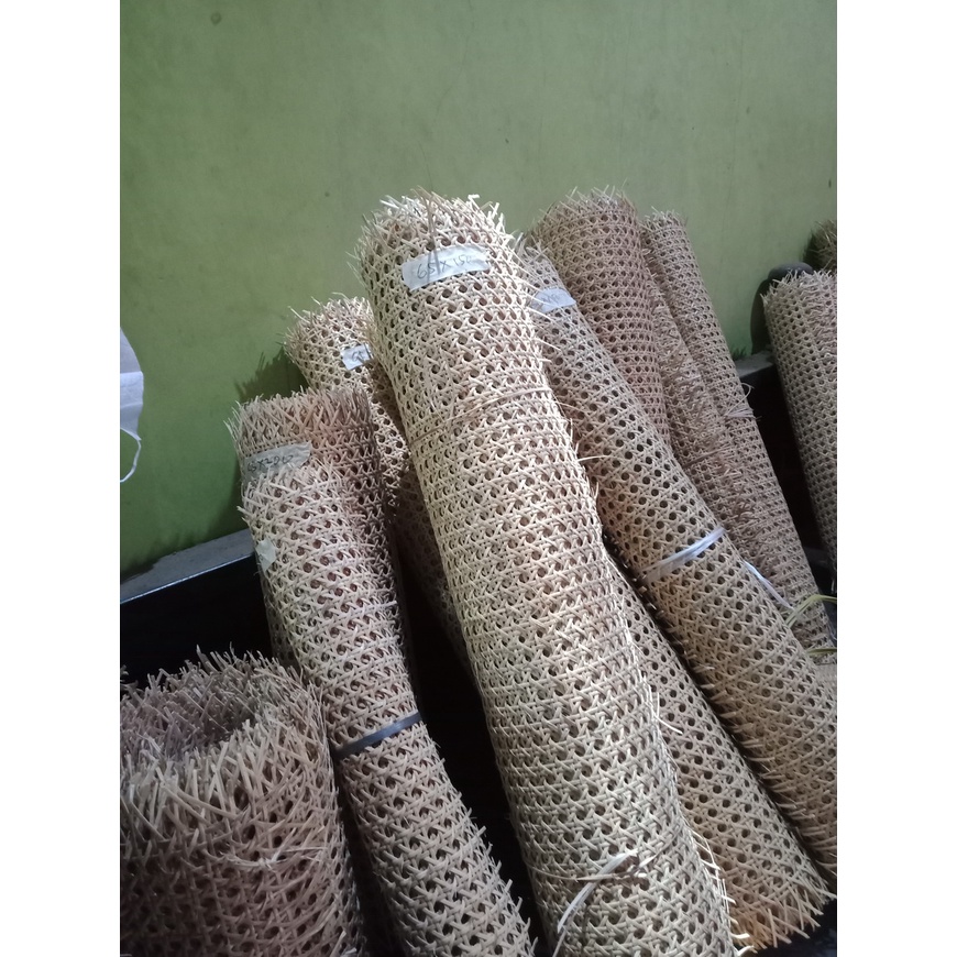 Jual Anyaman Rotan Alam Lembaran/Meteran 50X100 | Shopee Indonesia
