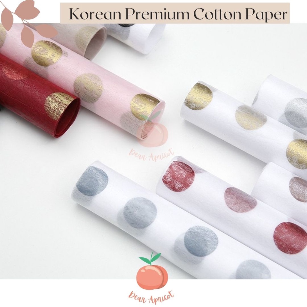 Jual [5 LEMBAR] KERTAS FLOWER WRAPPING KOREAN PREMIUM COTTON PAPER ...
