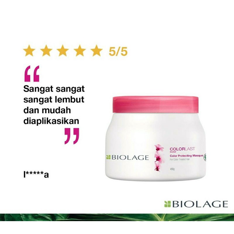 Jual BIOLAGE Colorlast Mask 490ml - Masker Rambut Di warnai | Shopee ...