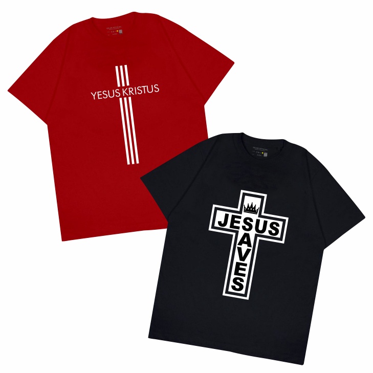 Jual Gilan Baju Kaos T Shirt Distro Unisex Gambar Motif YESUS ROHANI ...