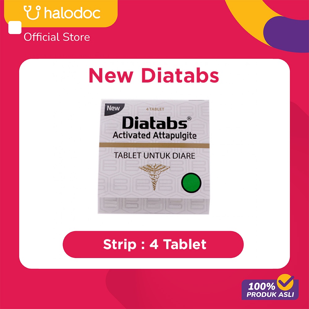 Jual New Diatabs 4 Tablet | Shopee Indonesia