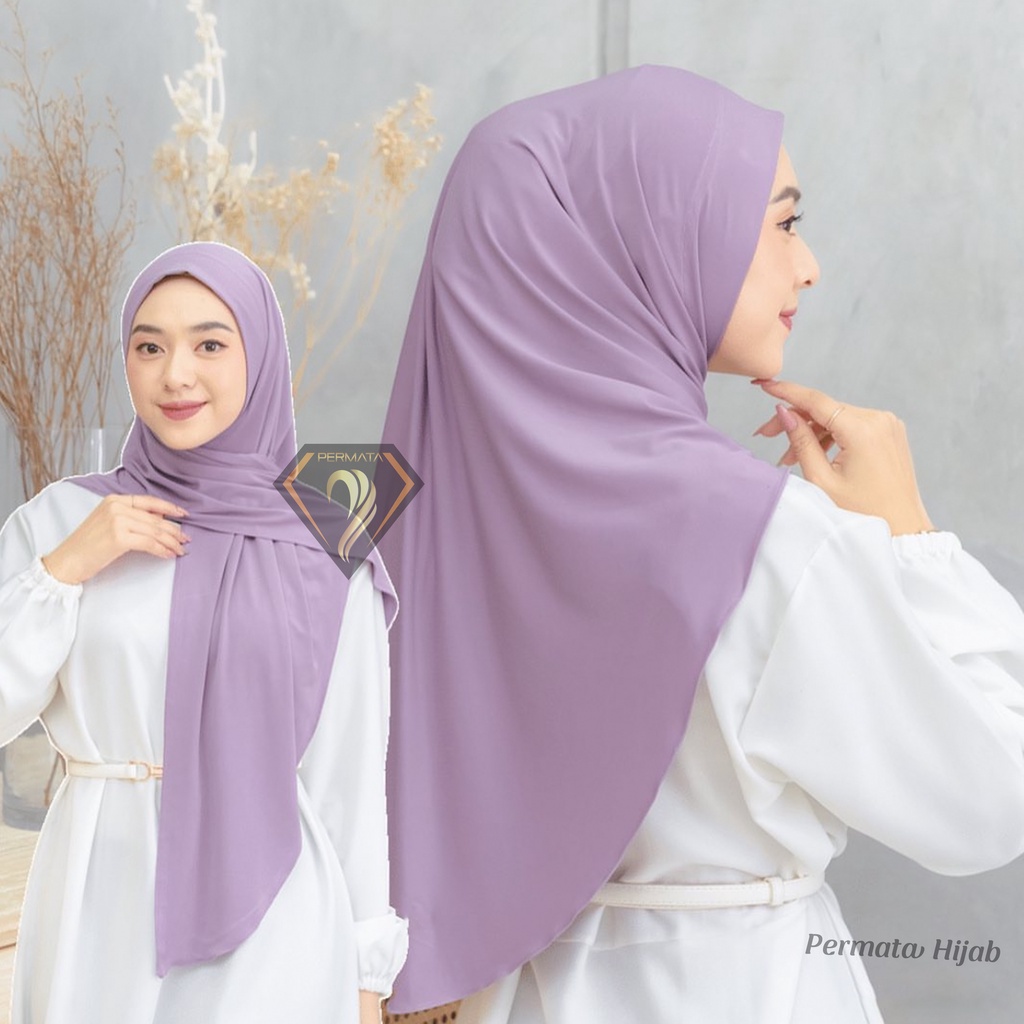 Jual Hijab Instan Segitiga Jersey | Hijab Segita Intsan Jesey | Hijab Malay Segitiga Instan ...