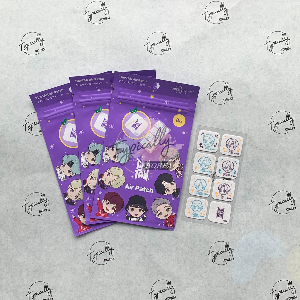 Jual TINYTAN Air Patch Sticker BTS Aroma Patch | Shopee Indonesia