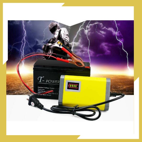 Jual Charger Aki Accu Motor 12V 2A | Shopee Indonesia