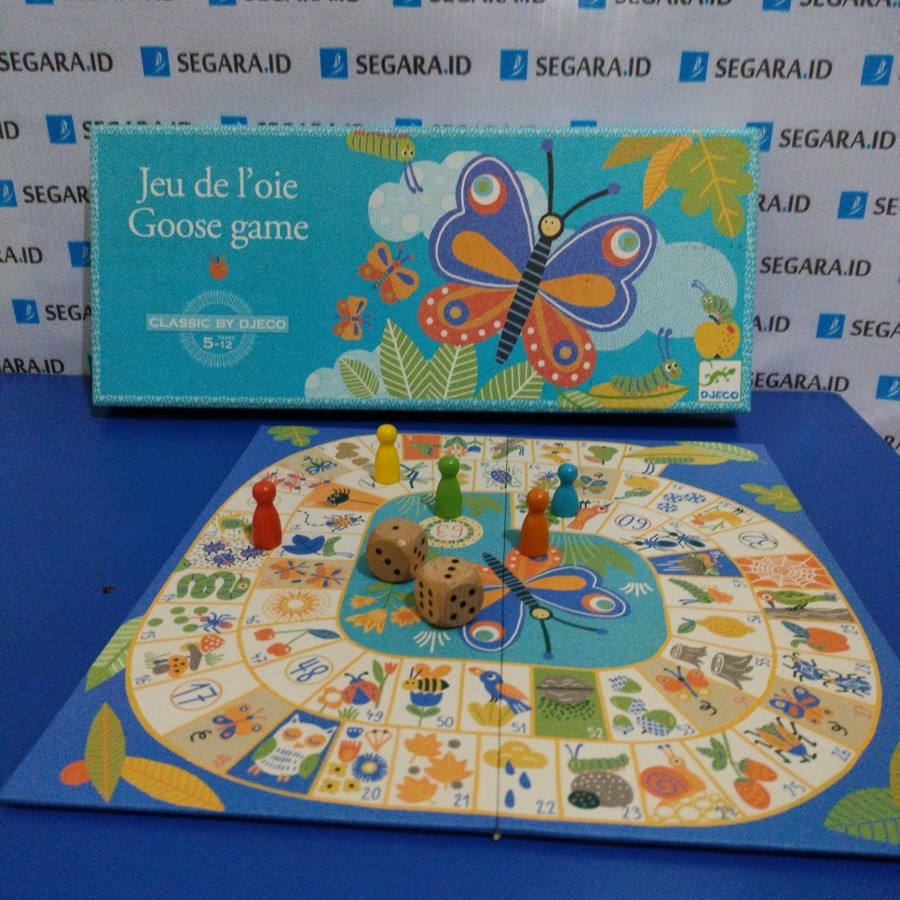 Jual Board Game - Jeu de Loie Goose Game Original by Djeco Boardgame ...