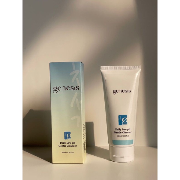 Jual facial wash genesis//sabun wajah tanpa busa//genesis daily facial ...