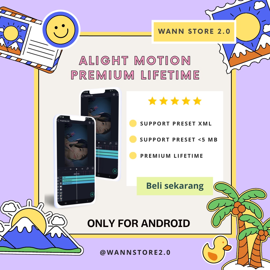 Jual Alight Motion Premium Lifetime No Watermark | Shopee Indonesia
