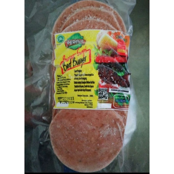 Jual Perenn daging burger sapi rasa original | Shopee Indonesia