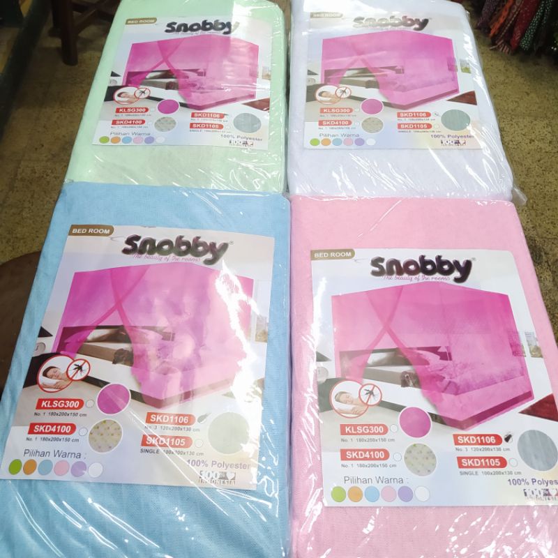 Jual PN Selambu nyamuk Snobby 120x200cm t.130cm | Shopee Indonesia