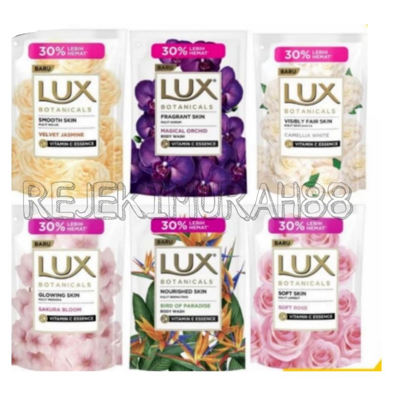 Jual Lux Body Wash Magical Orchid/Velvet jasmine/Sakura Bloom Body Wash 400ml | Shopee Indonesia