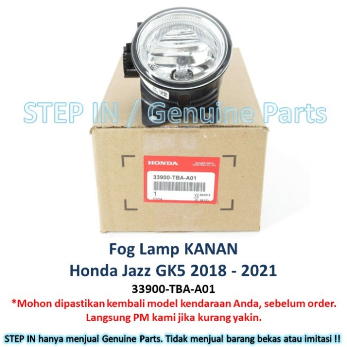 Jual Fog Lamp FOGLAMP Honda JAZZ GK5 2018 2019 2020 2021 2022 lampu ...