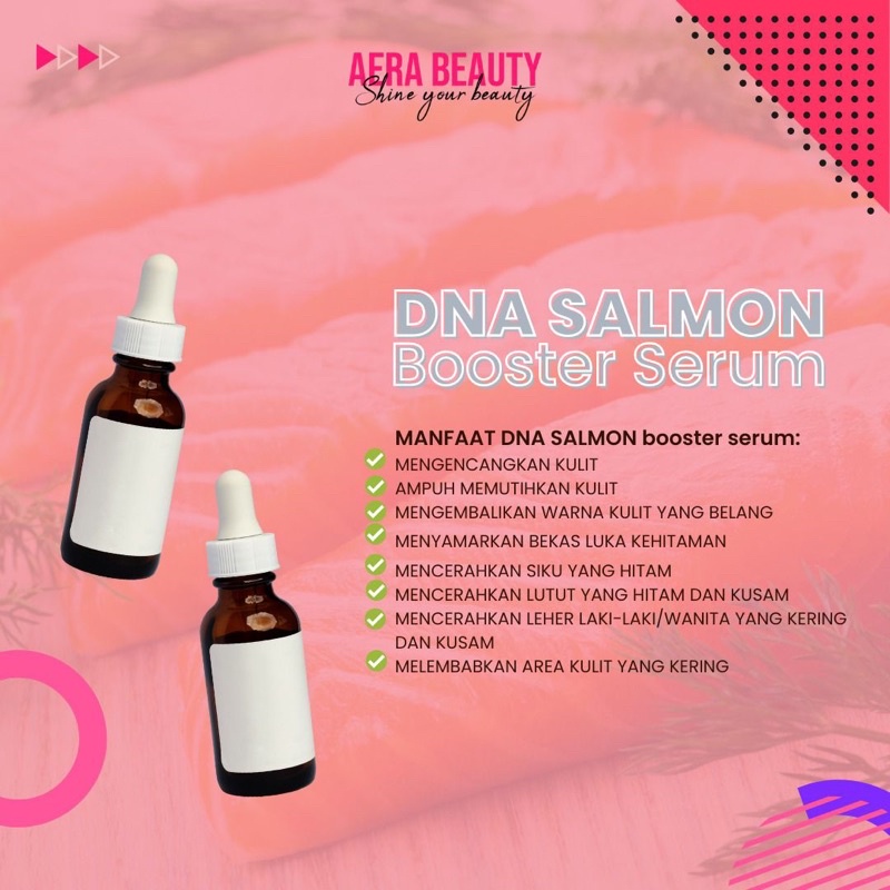 Jual DNA Salmon AHA Booster 10Ml | Shopee Indonesia