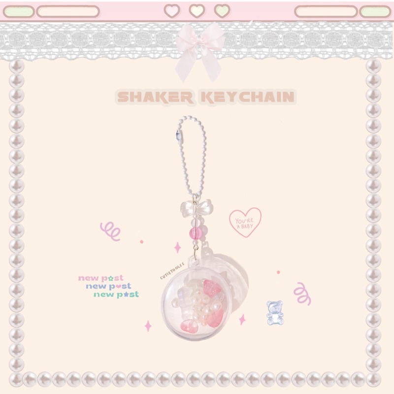 Jual SHAKER KEYCHAIN SHAKER BEADS KEYCHAIN | Shopee Indonesia