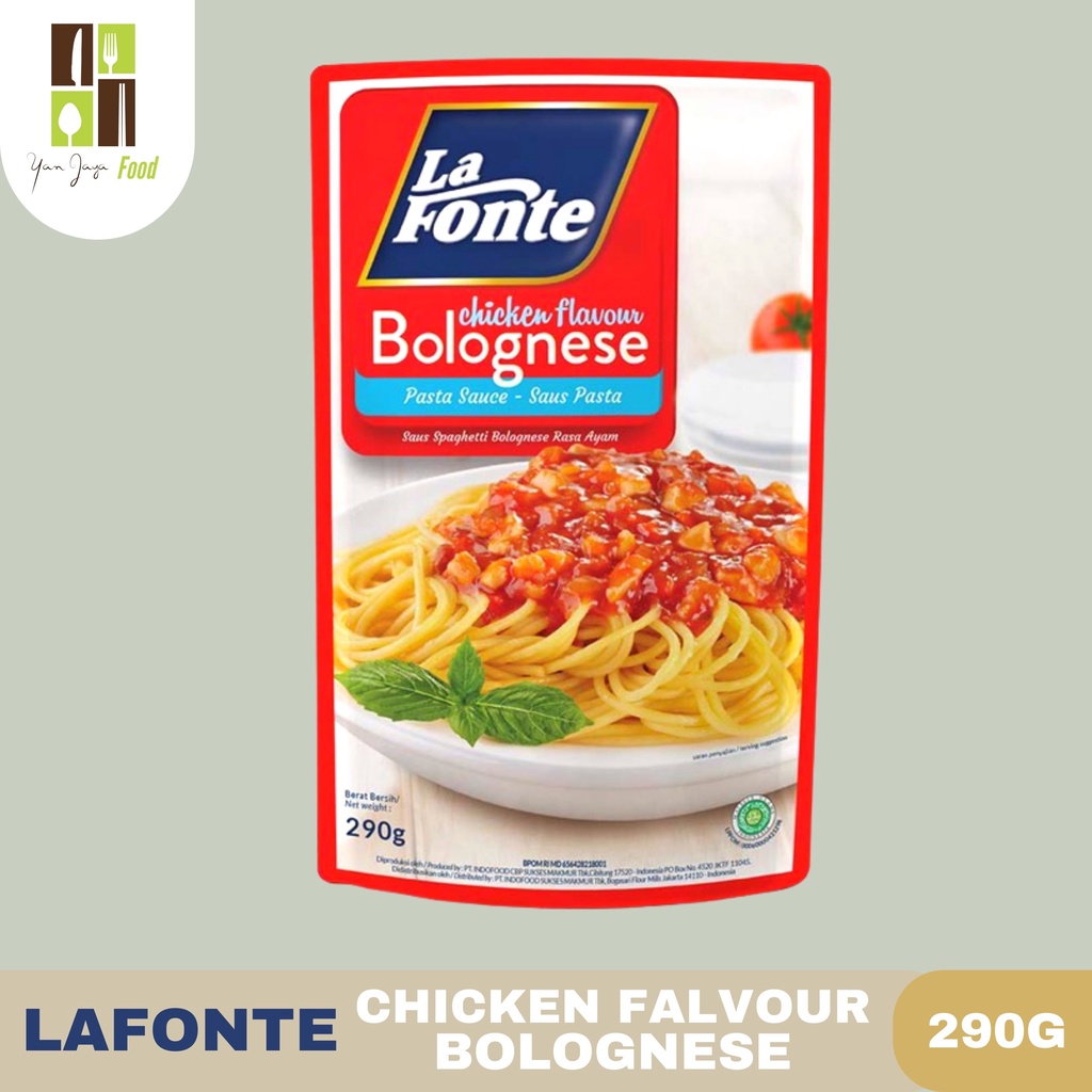 Jual LAFONTE Saus Pasta Chicken Bolognese [290g] | Shopee Indonesia