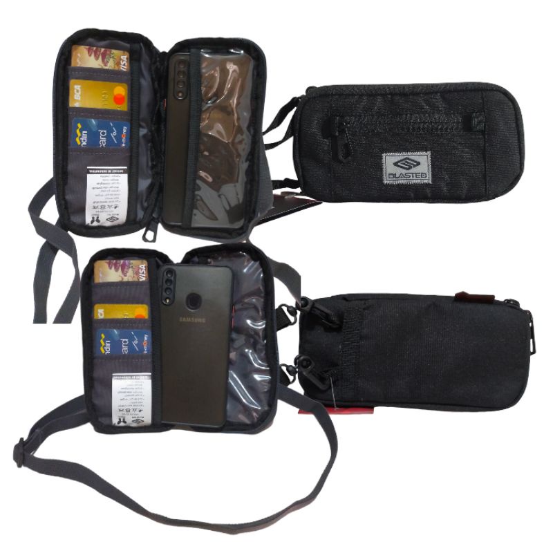 Jual tas selempang dompet handphone - tas dompet smartphone 6 inch ...