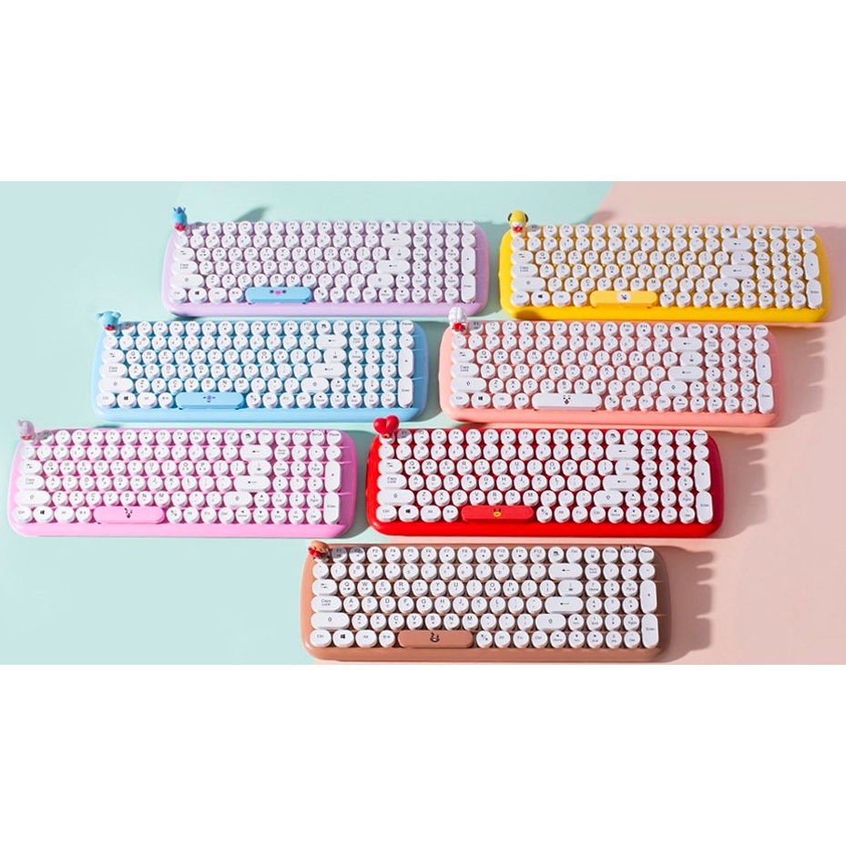 Jual BT21 KEYBOARD & MOUSE ROYCHE WIRELESS | Shopee Indonesia