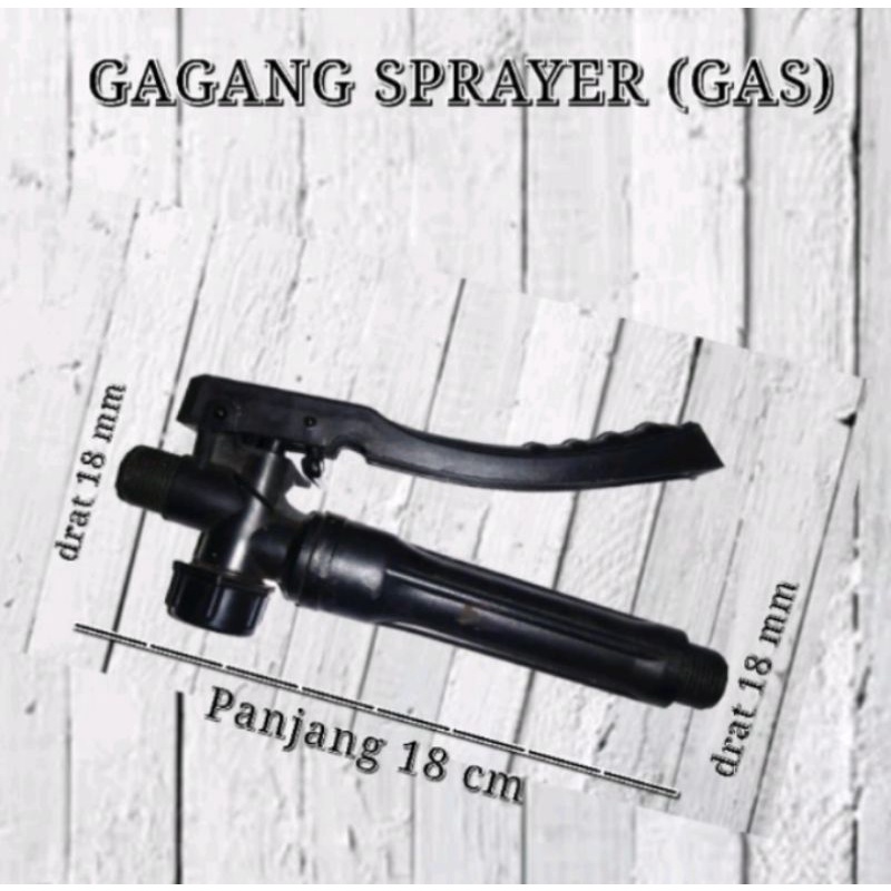 Jual Spraygun GAGANG SPRAYER (GAS) ( HANDLE / KRAN SPRAYER Elektrik ...