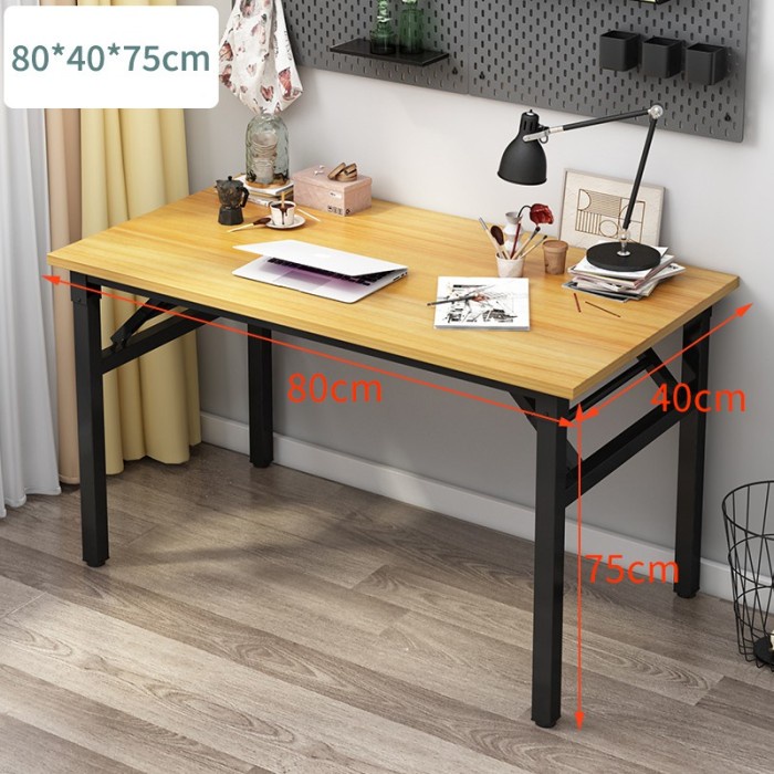 Jual Meja Kantor Meja Kerja Lipat Serbaguna 80 X 40Cm - Taffhome Dn03 ...