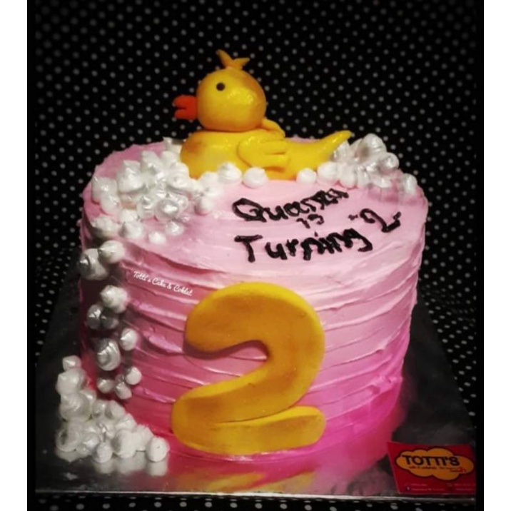 Jual Kue ulang tahun karakter bebek/ Kue Enak BLACKFOREST Birthday Cake ...