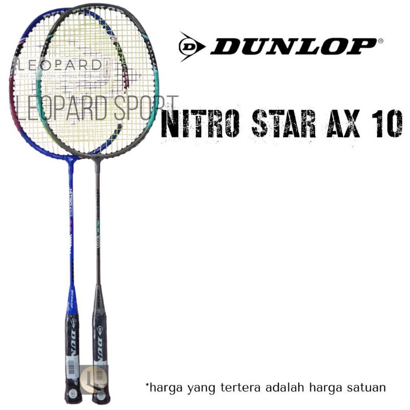 Jual Raket Dunlop Nitro Star AX 10 / Raket Badminton DUNLOP | Shopee ...
