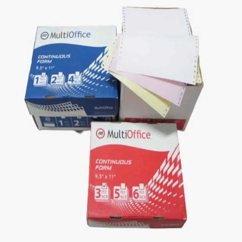 Jual Kertas Continuous Form 9,5 x 11 NCR 2PLY, 3PLY, 4PLY -original ...