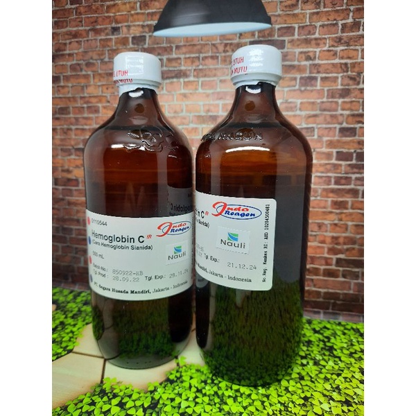 Jual Larutan Hemoglobin C 500 mL Indoreagen | Reagen Laboratorium | Shopee Indonesia