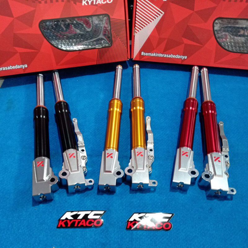 Jual suspension shock ktc kytaco vario new beat fi transformer ke logo ...